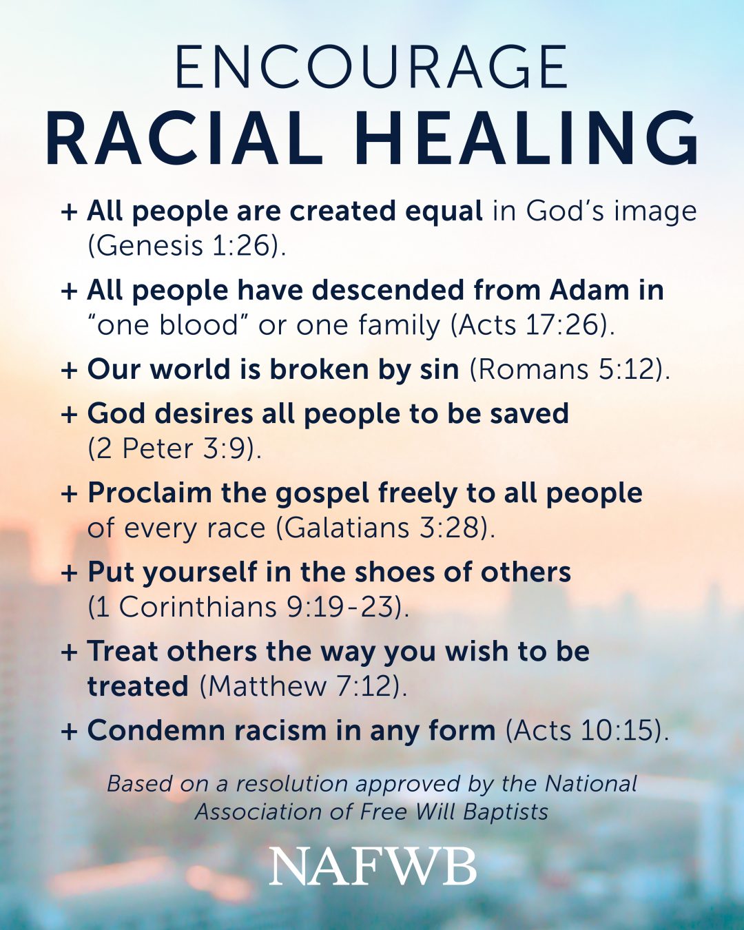 Jeremiah 29 Initiative – National Association of Free Will Baptists, Inc