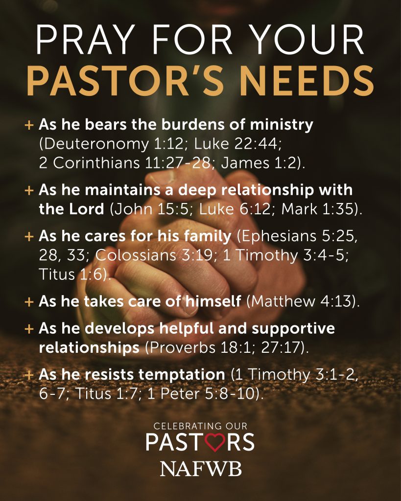 Pastor Appreciation Month – National Association of Free Will Baptists, Inc