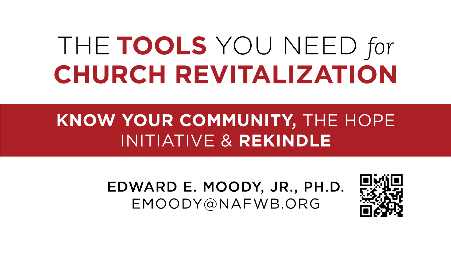 Revitalization Tools – National Association of Free Will Baptists, Inc