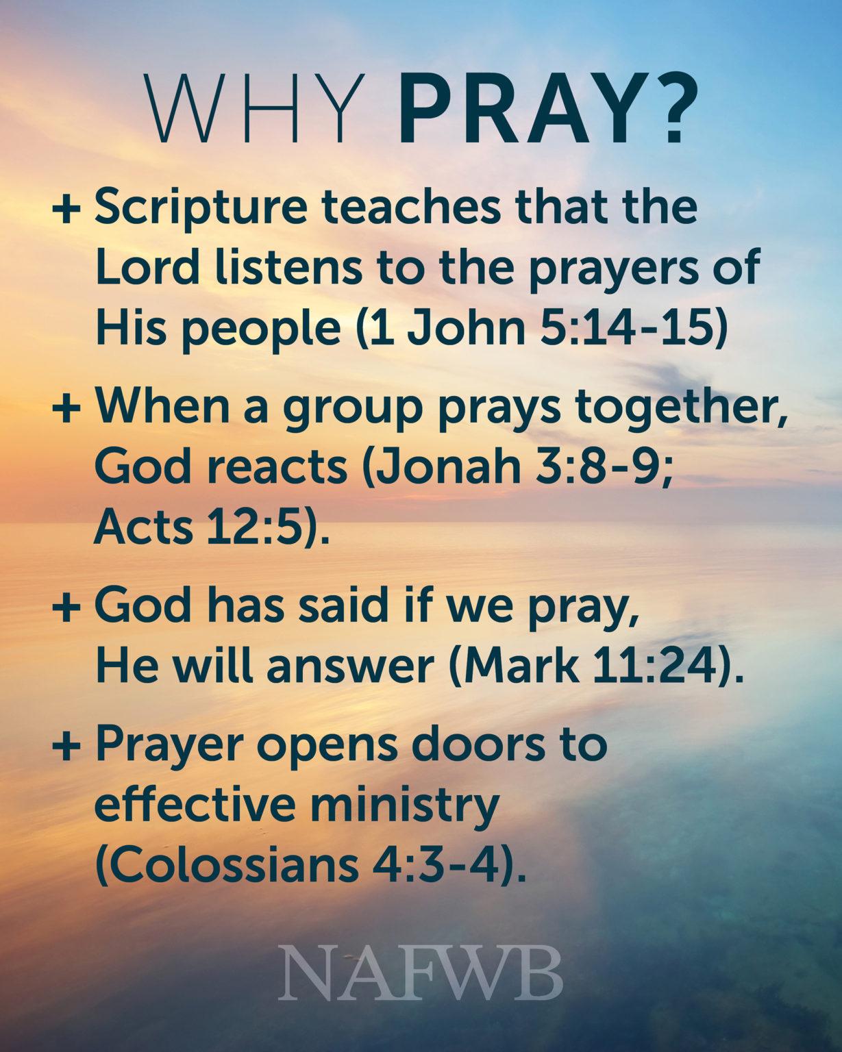 Day of Prayer – National Association of Free Will Baptists, Inc